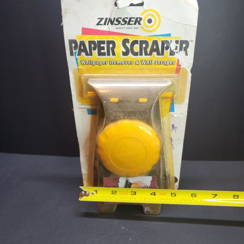 Vintage Zinsser Paper Scrapper Wallpaper Remover and Scraper #02988 - Etsy