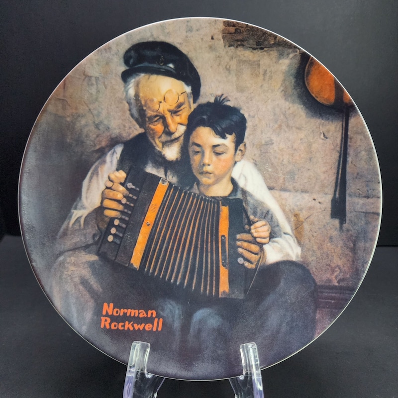 Norman Rockwell Plates - Etsy