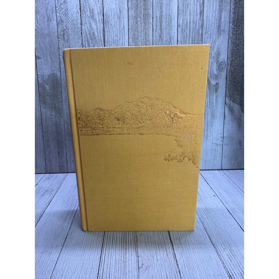 Vintage Alaska by James A. Michener Book - Mustard Yellow Hardcover ...