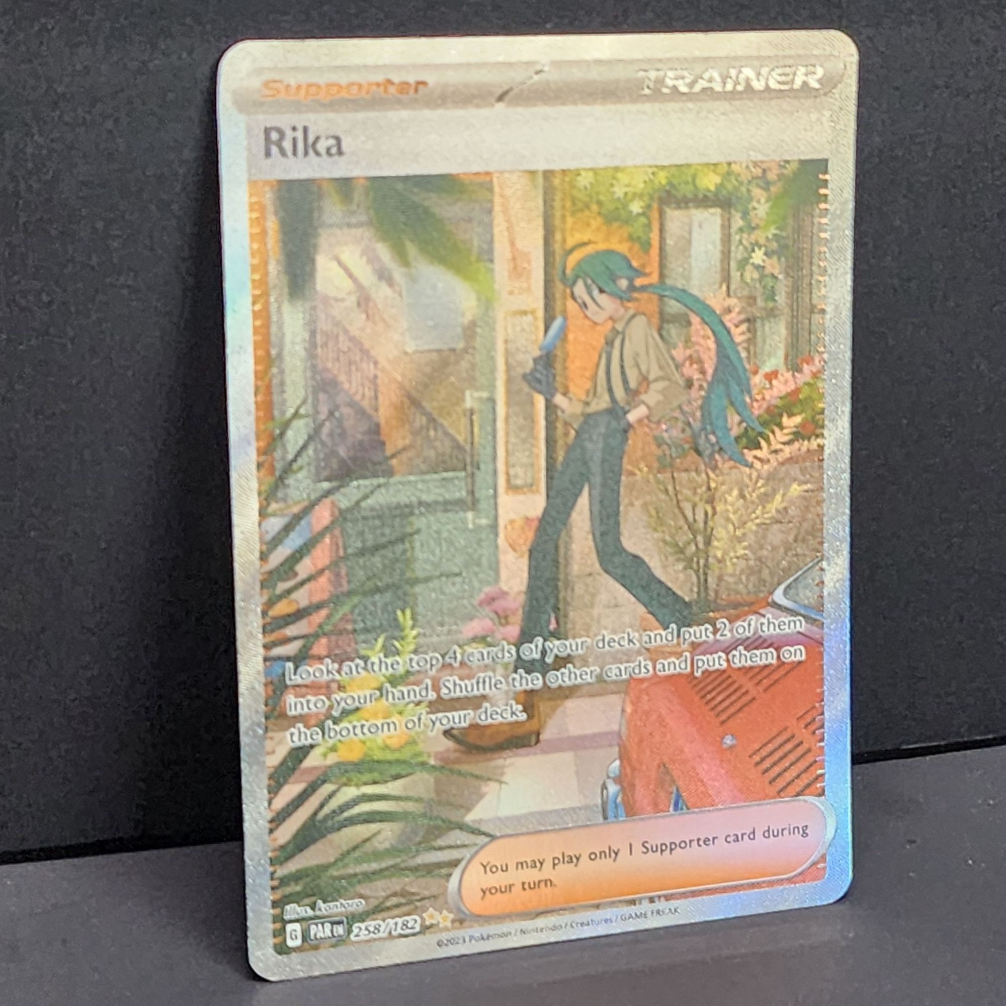 Rika 258/182 Paradox Rift Special Illustration Rare Full Art Pokemon ...