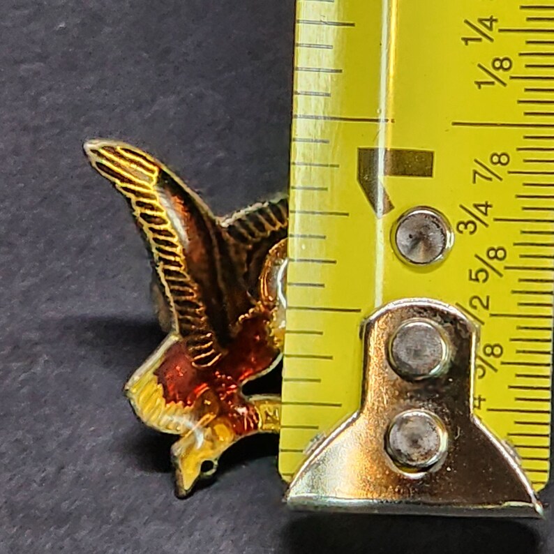 Vintage Flying Eagle - 1 MEMBER - Lapel Enamel Pin Badge - Etsy