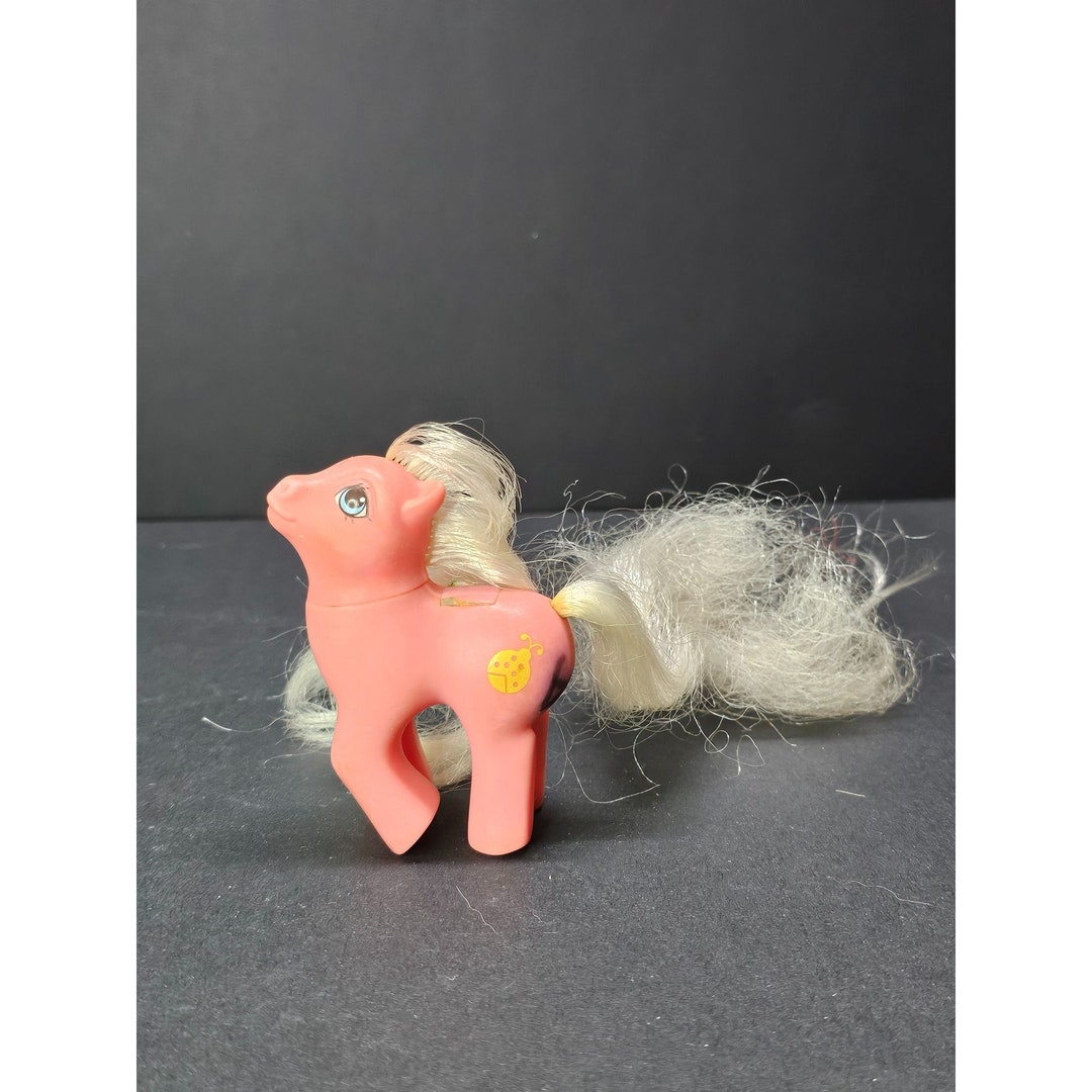 Vintage My Little Pony G1 Lady Flutter Baby Butterfly Wings Pink 1988 ...
