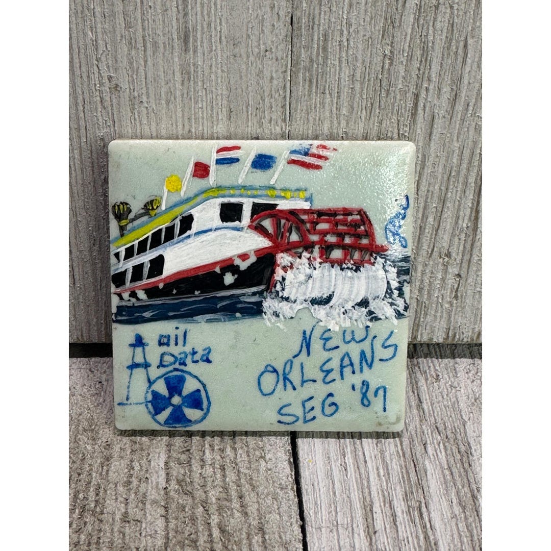 Vintage New Orleans Seg Fridge Magnet Souvenir Gift Home Kitchen ...
