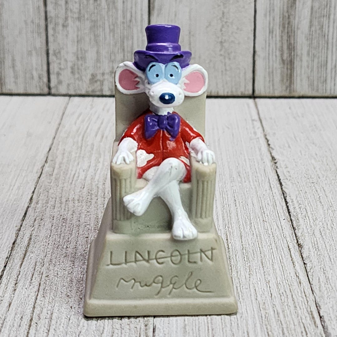 Vintage Burger King Kids Club Toy Lincoln Muggle Rat 1992 Capitol ...