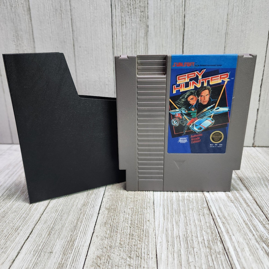 Spy Hunter - Nintendo Entertainment System NES 1985 Vintage - Cartridge ...