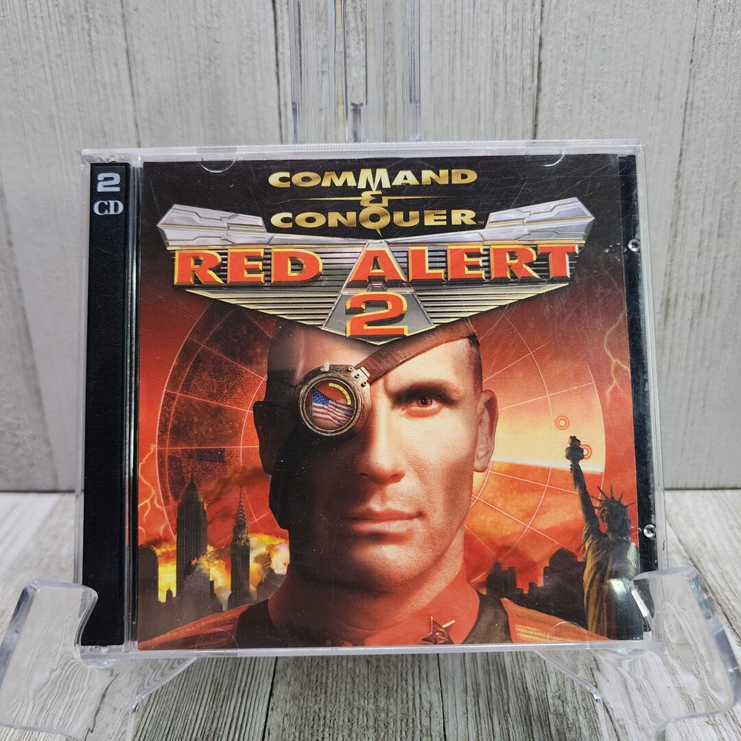 Command & Conquer Red Alert 2-disc PC Game C-rom 2000 Vintage - Etsy