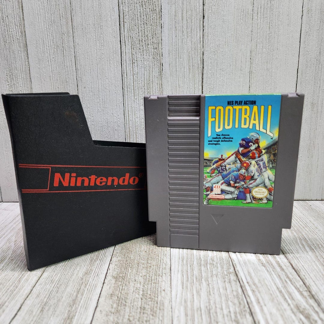 NES Play Action Football - Nintendo NES Vintage - Cartridge Only! - Etsy