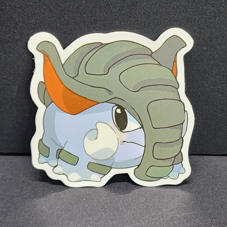 Donphan Sticker Japanese Pokemon Collection Display - Etsy