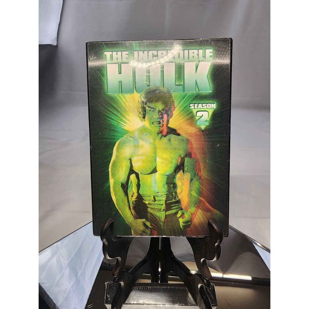 The Incredible Hulk Season 2 DVD 5 Disc Unused New in Plastic VTG Retro ...