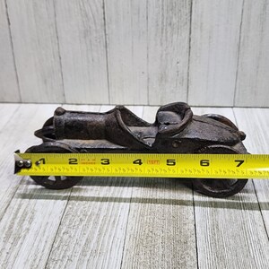 Vintage AC Williams Cast Iron Race Car Toy 7'' Long Black - Etsy
