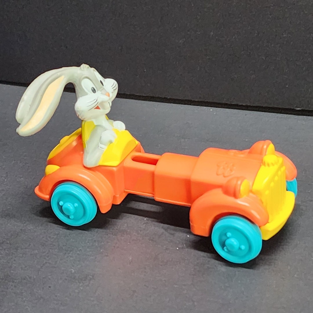 Vintage Mcdonalds Looney Toons Bugs Bunny Stretch Car 1992 Happy Meal ...