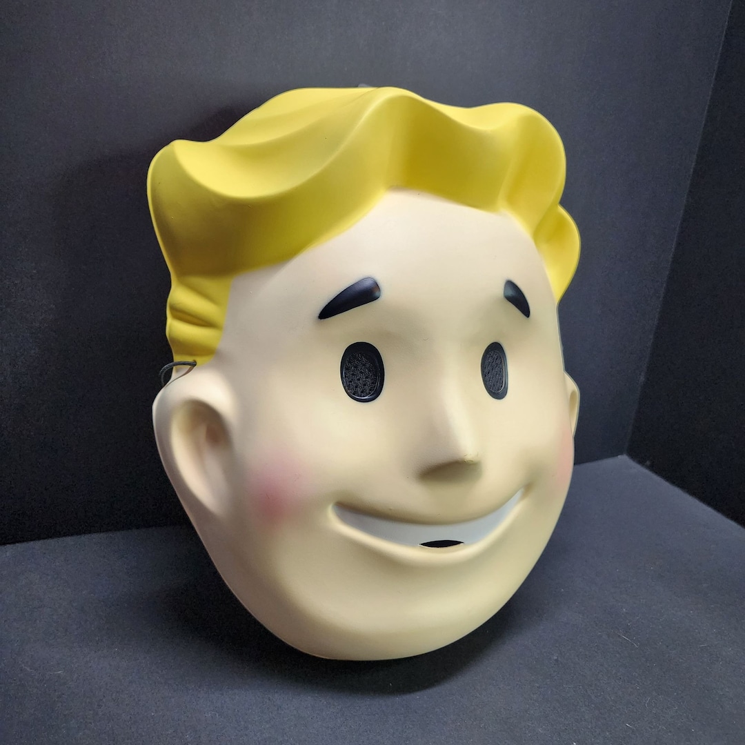 Fallout Vault Boy Mask Cosplay Halloween Pax West 2018 Bethesda ...