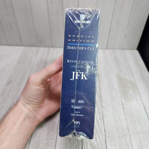 JFK Vhs Tape 1991 Kevin Costner Director's Cut Special Edition NEW SEALED! Vtg - Etsy Australia
