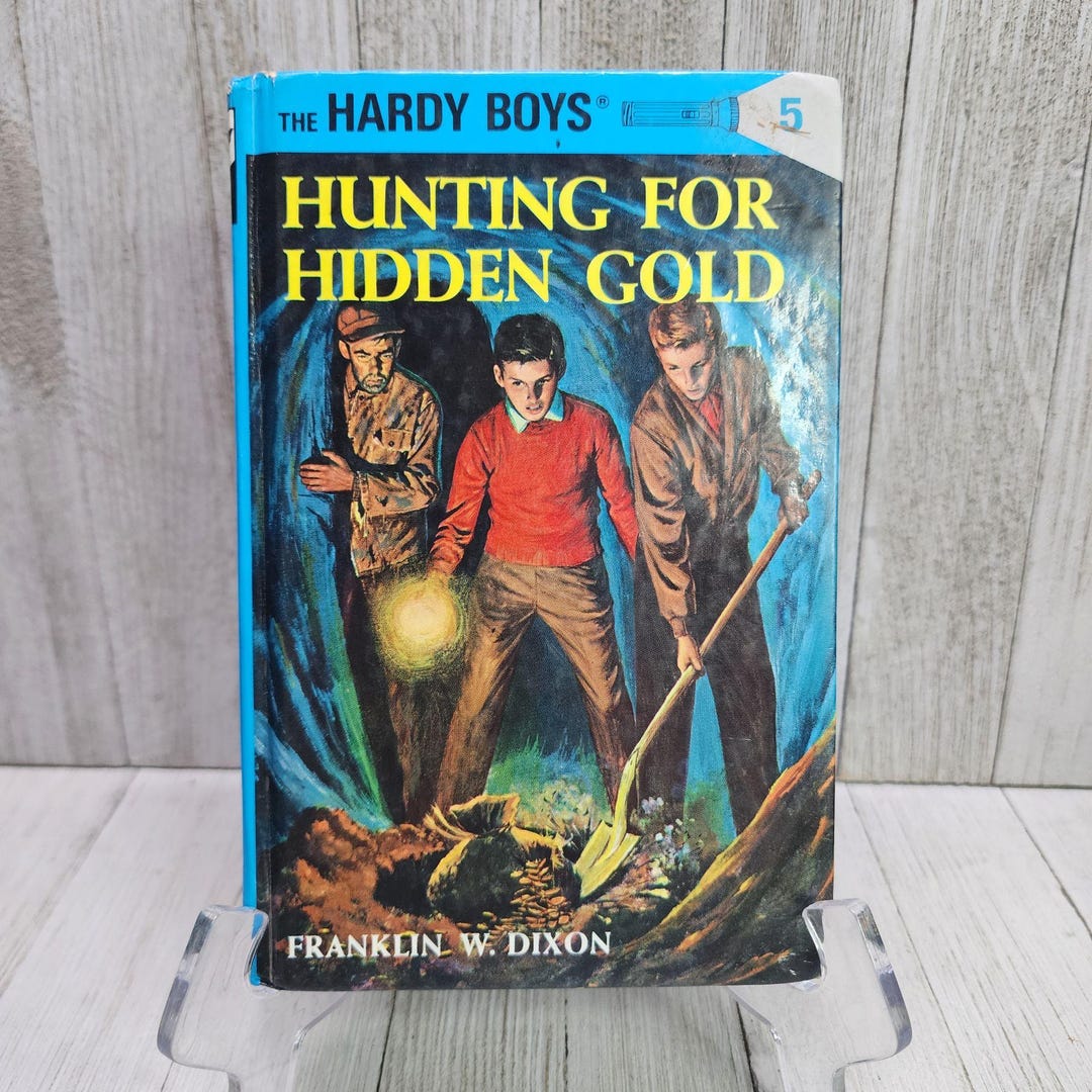 Vintage the Hardy Boys - Hunting for Hidden Gold by Franklin Dixon - Etsy