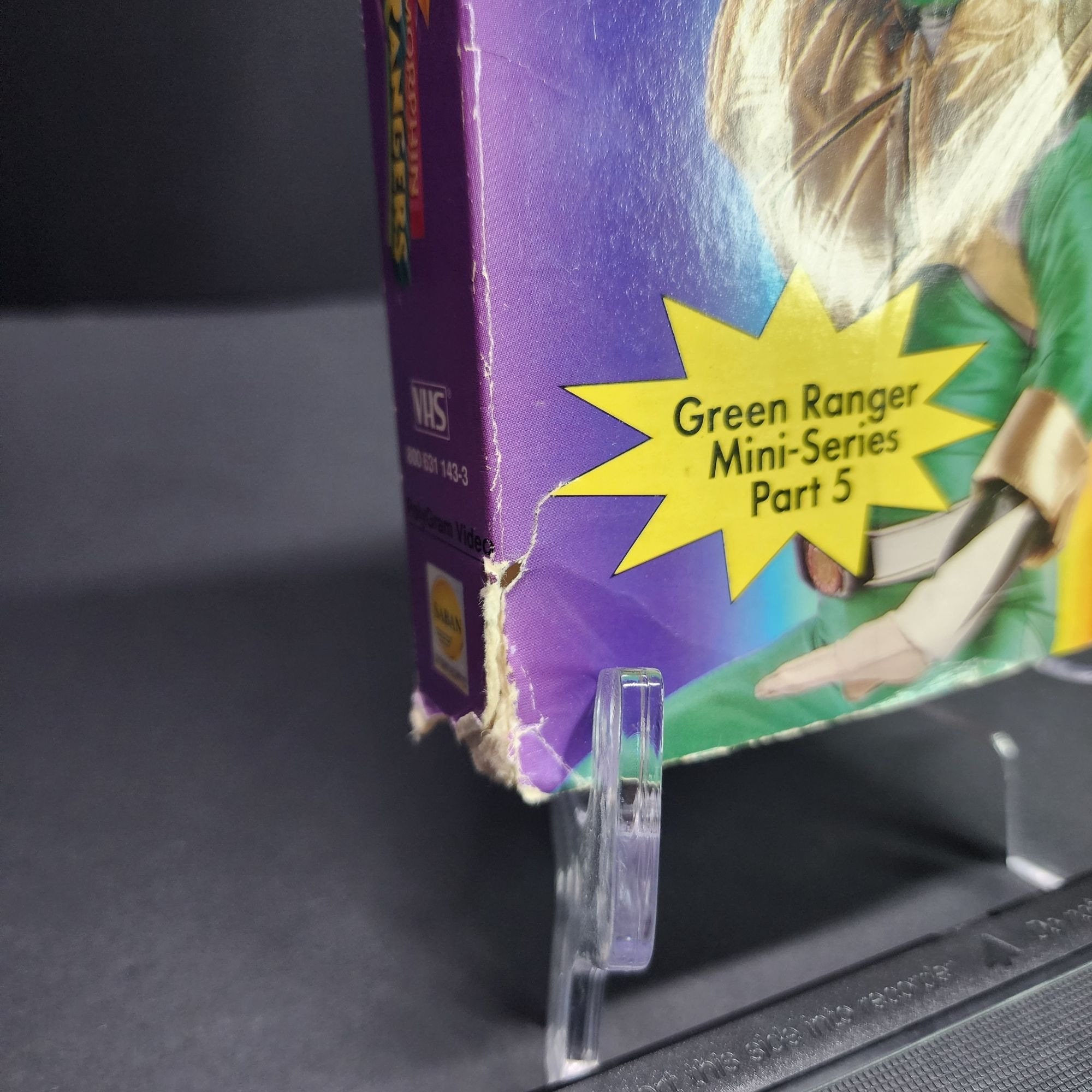 Mighty Morphin Power Rangers VHS 1994 Green Ranger Mini-series Part 5 ...