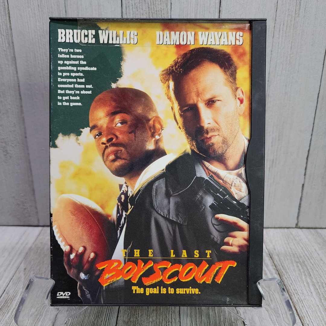The Last Boy Scout DVD 1991 - Bruce Willis Damon Wayans Vintage - Etsy
