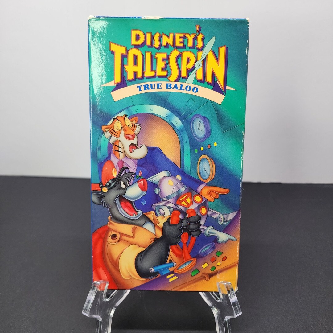 Disney Talespin: True Baloo VHS Movie Tape 1991 Cartoon - Etsy