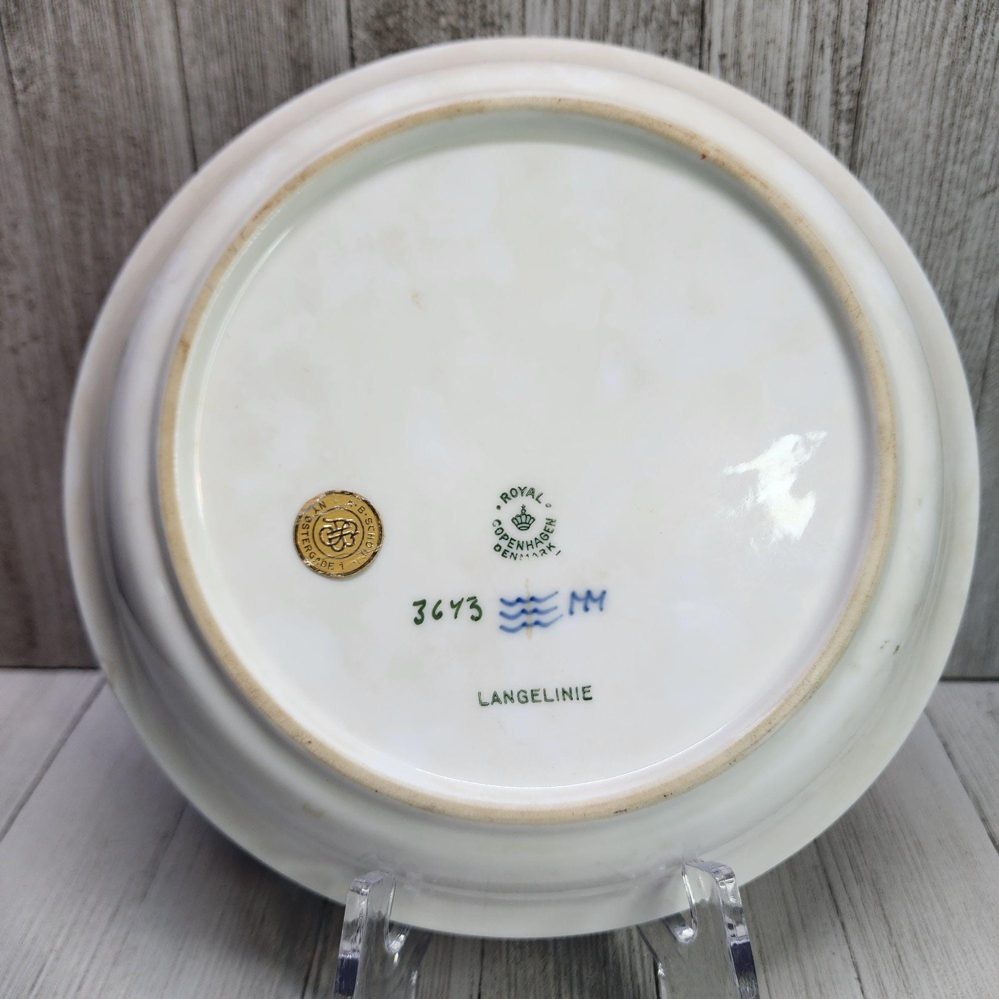 Royal Copenhagen Denmark Langelinie Collectors Plate the Little Mermaid ...