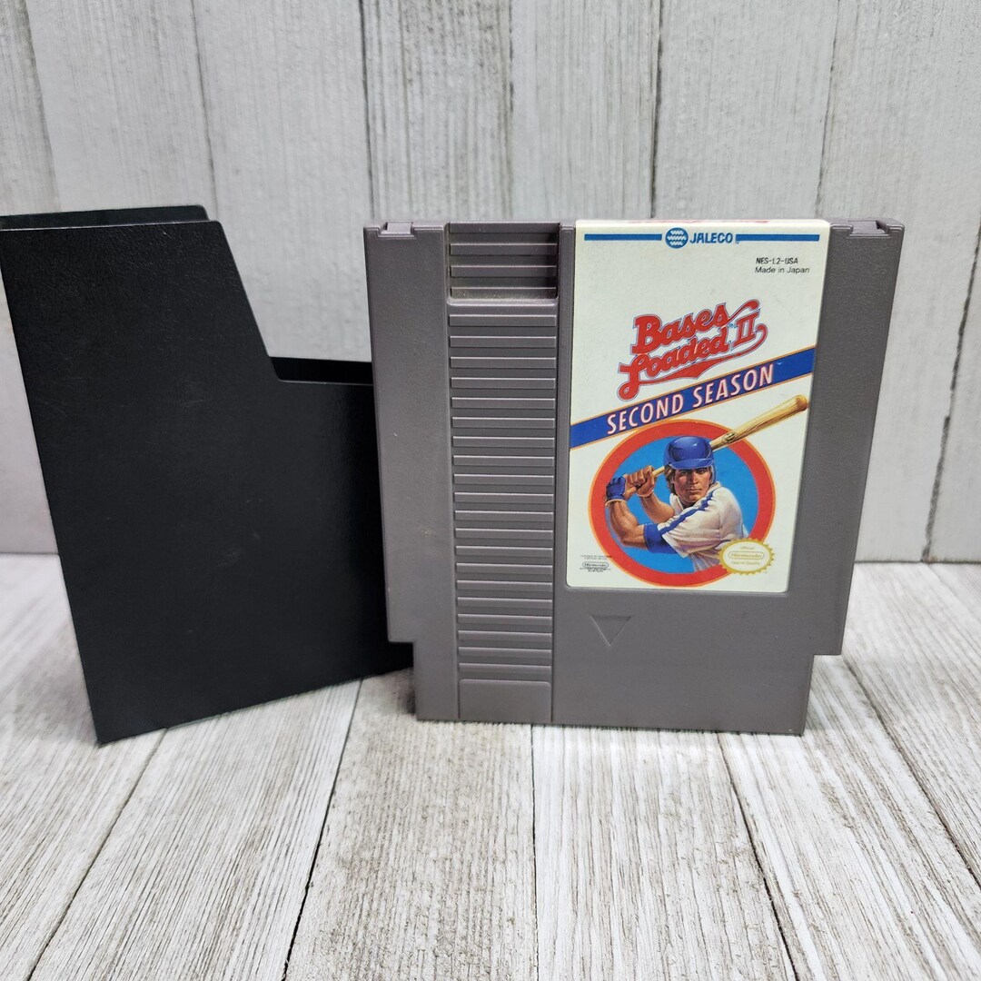 Bases Loaded Second Season Nintendo Entertainment System NES Cartridge ...
