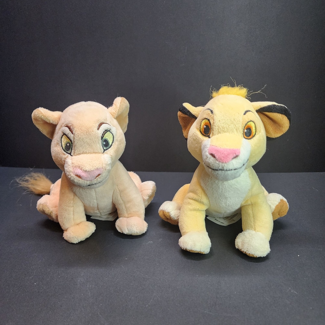 The Lion King Simba and Nala Plush Stuffed Animal Soft Toy - Etsy