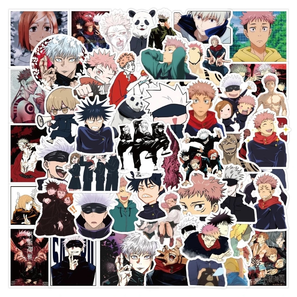 Anime JJK Stickers Pack - Etsy Canada