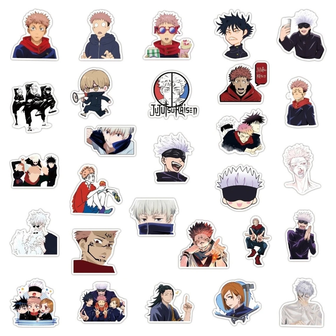 Anime JJK Stickers Pack - Etsy Canada