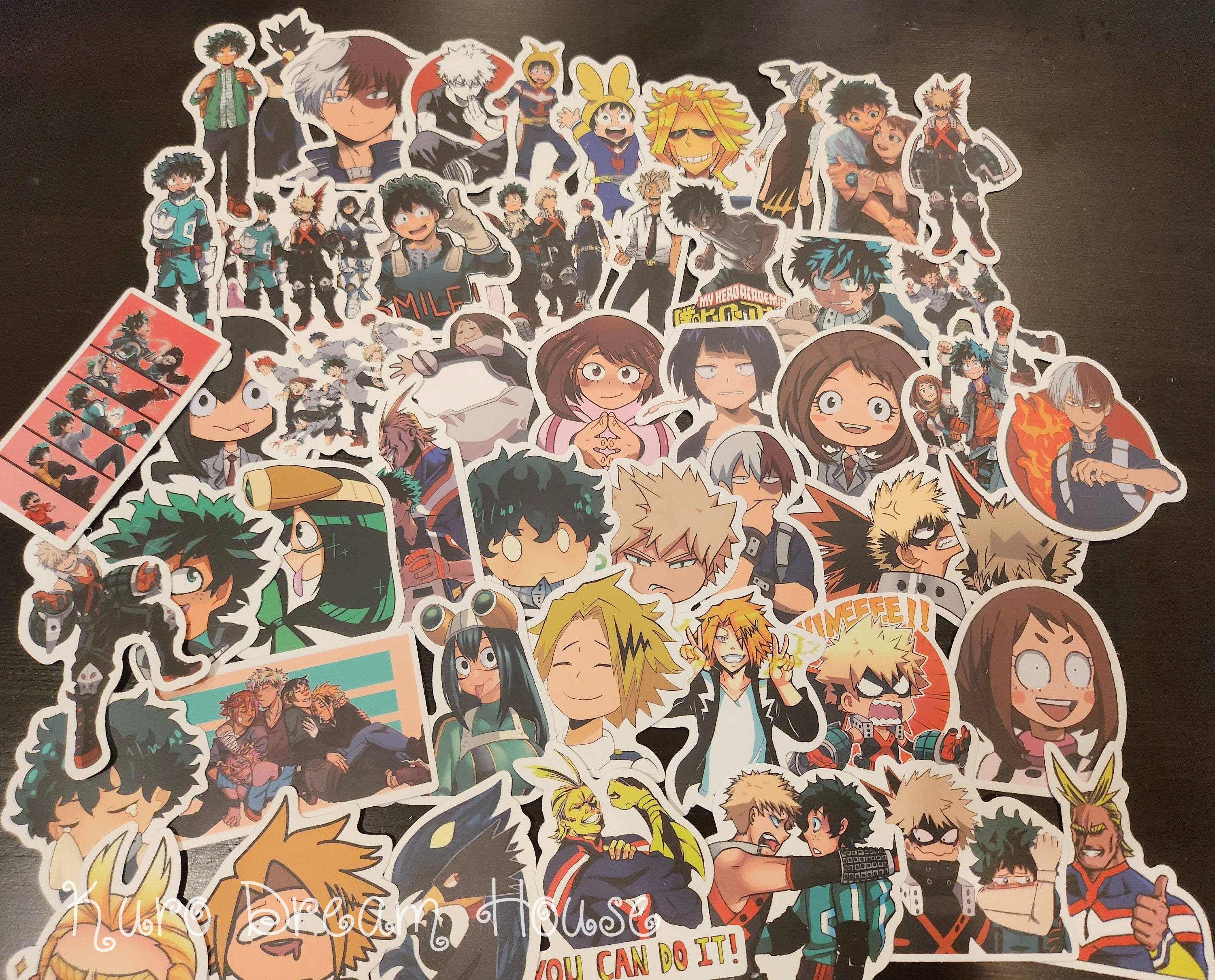 MHA Mystery Stickers Packs - Etsy