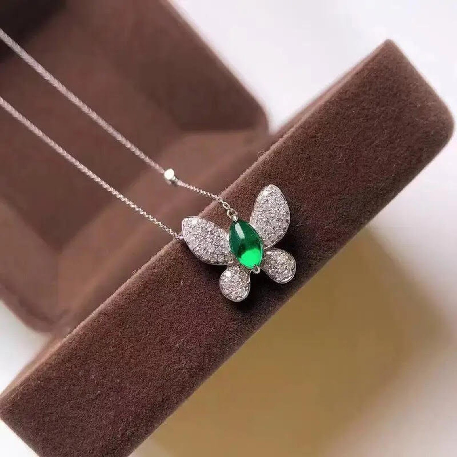 Minimalist Delicate Sterling Silver Butterfly-shaped Necklace - Etsy Canada