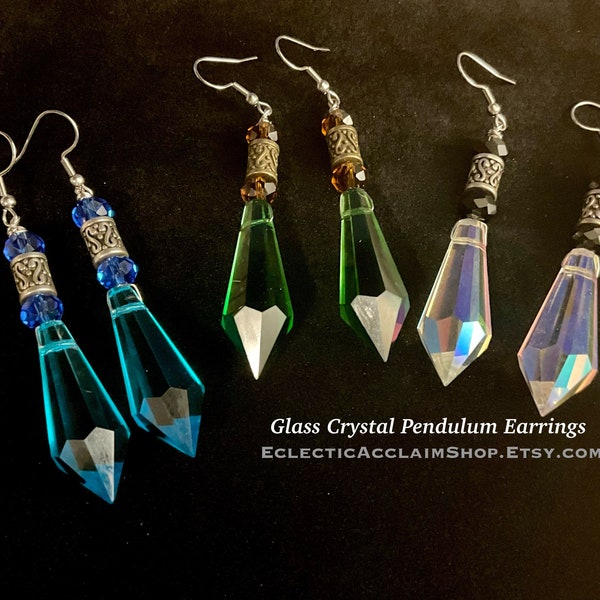 Glass Pendulum - Etsy