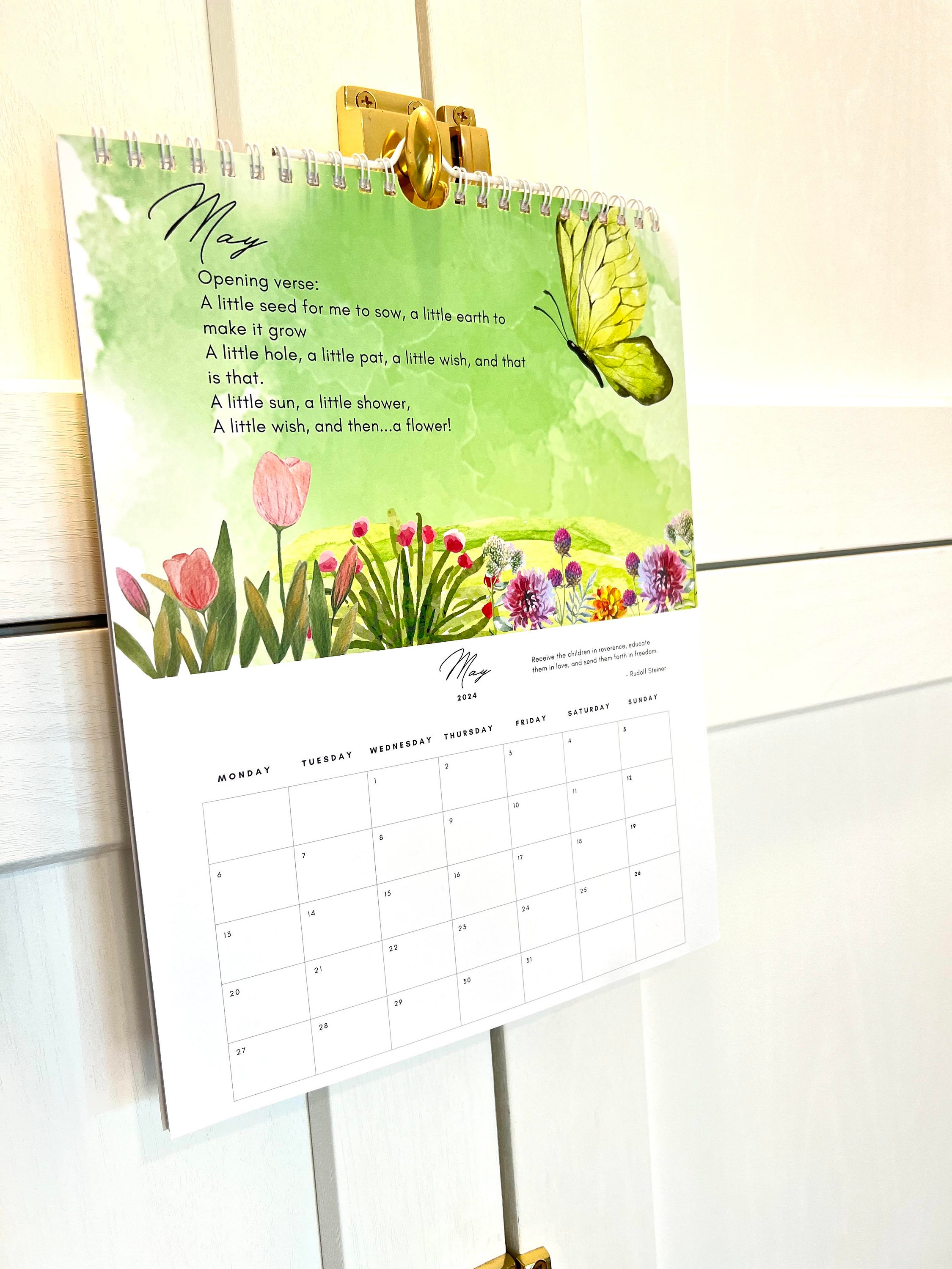 Waldorf Watercolors: A Timeless Calendar to Inspire Joy - Etsy