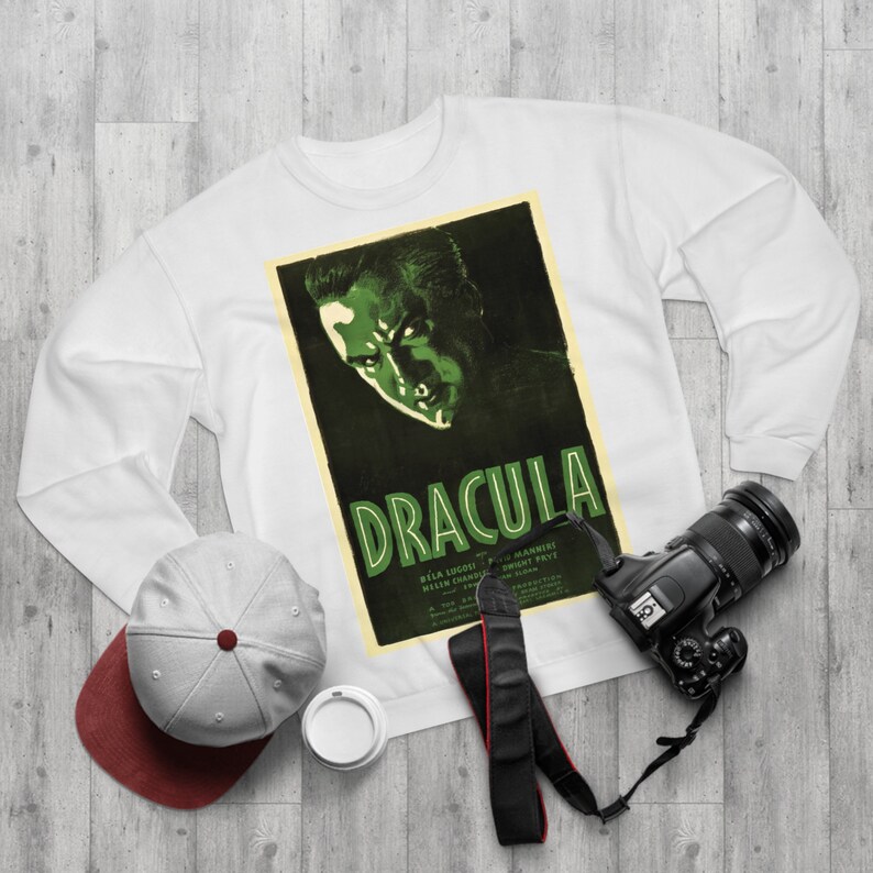 Scifi Horror Clothing Vintage Classic Movies Sweatshirt Retro - Etsy