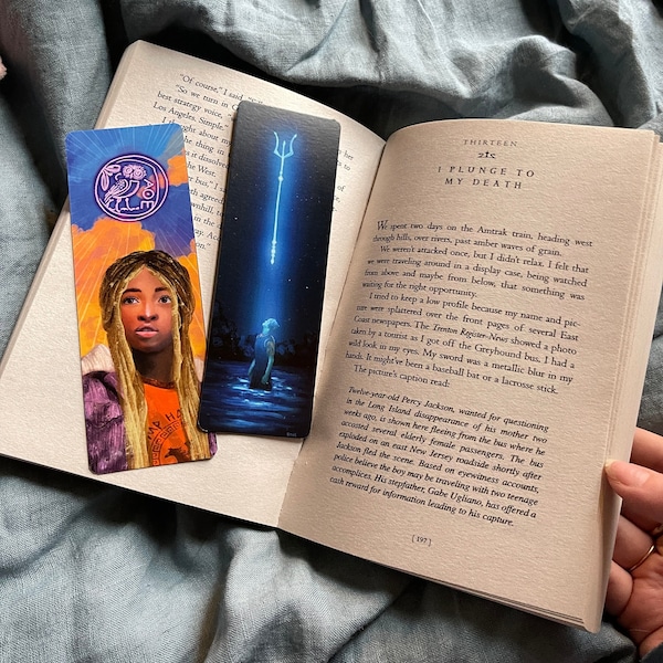 Percy Jackson Bookmark - Etsy