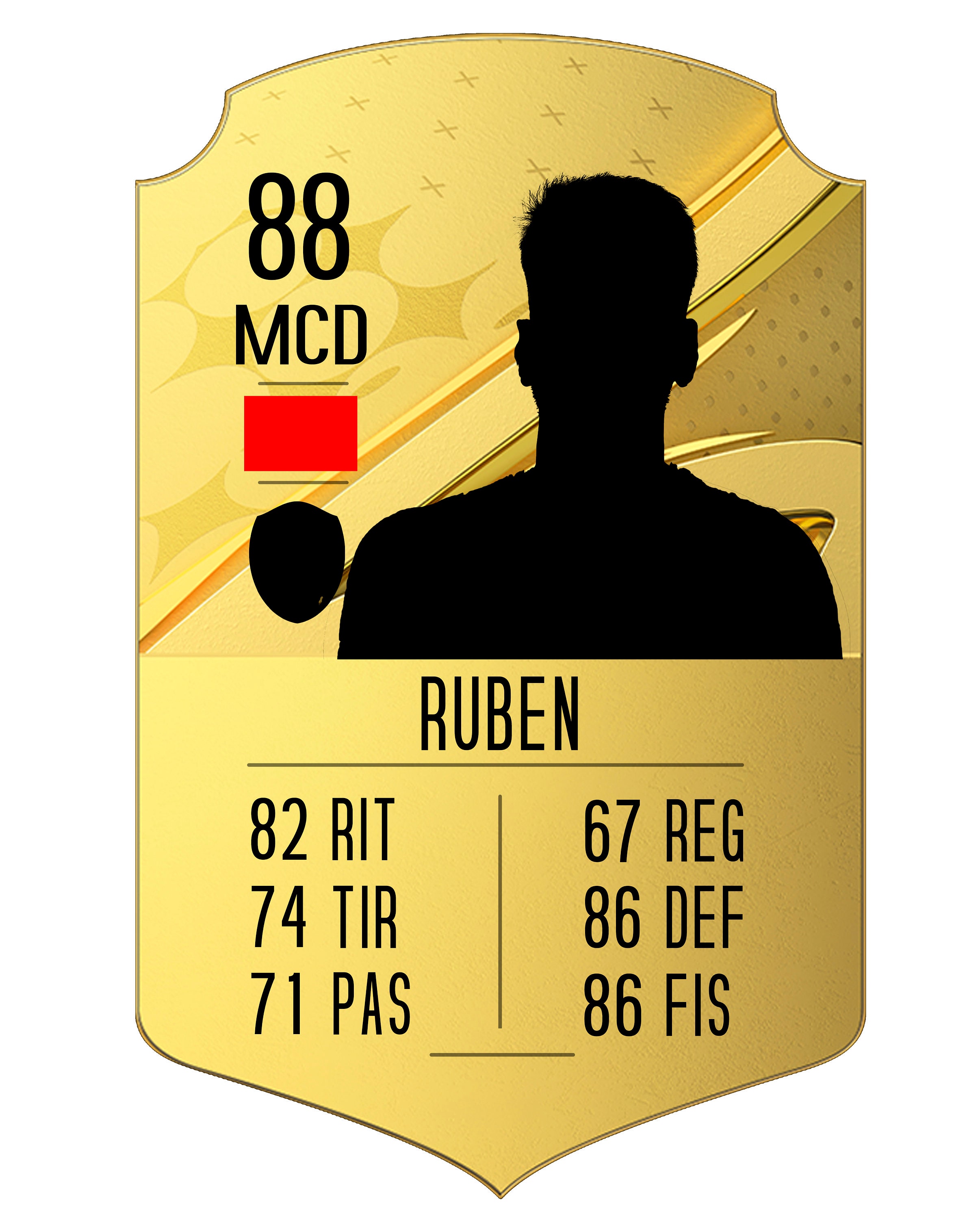 PSD CANVA Template. Soccer Letter. Fifa Ultimate Style. Font Included 3 ...