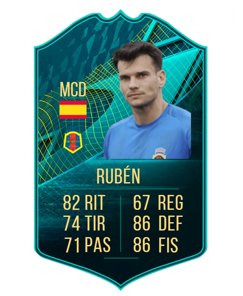 Template for CANVA. Soccer Letter. Fifa Ultimate Style - 3 - Etsy