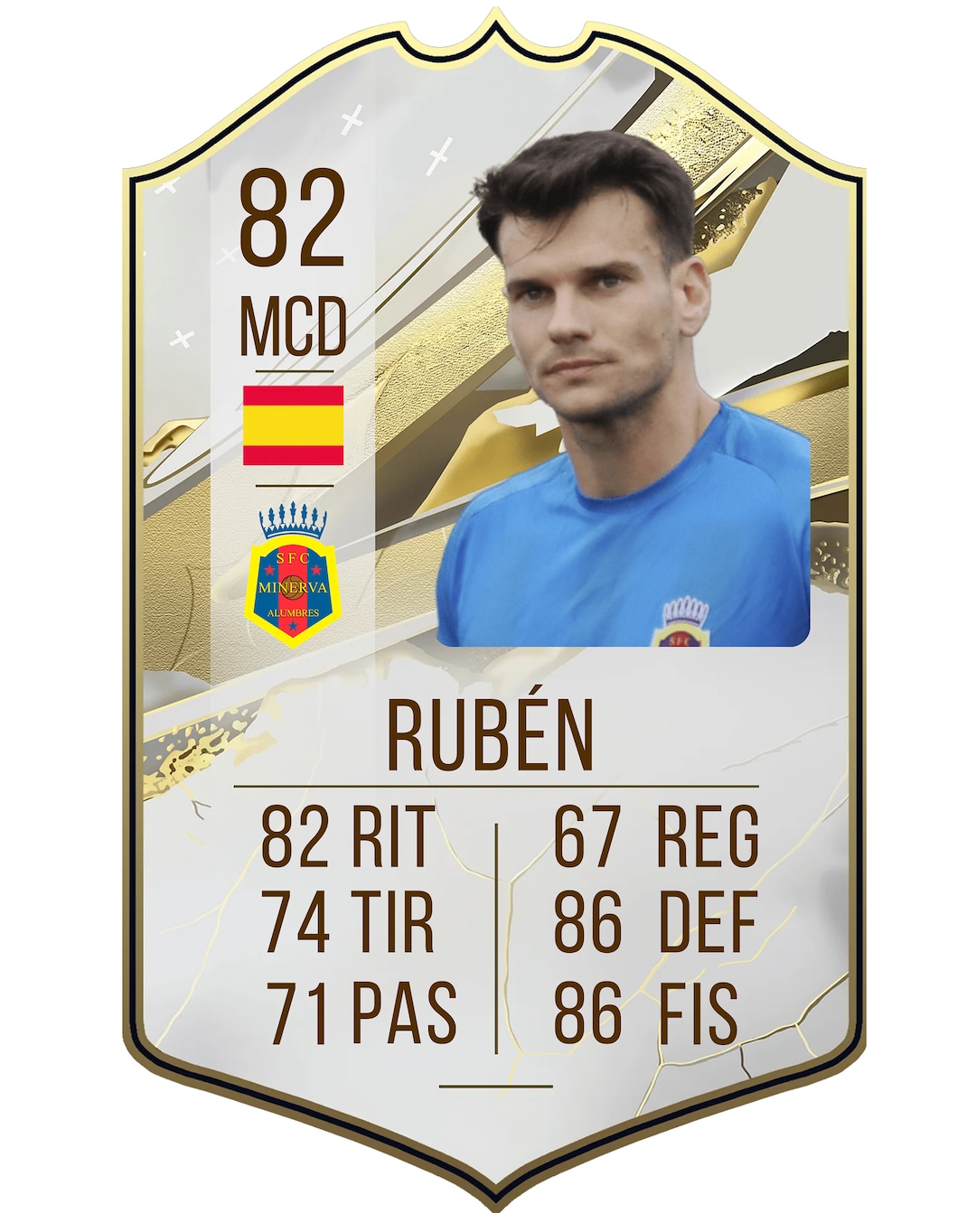 Template for CANVA. Soccer Letter. Fifa Ultimate Style 8 - Etsy