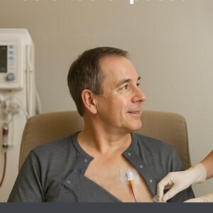 Chemotherapy Dialysis Port Access Thick Warm T-shirt With Chest Port ...