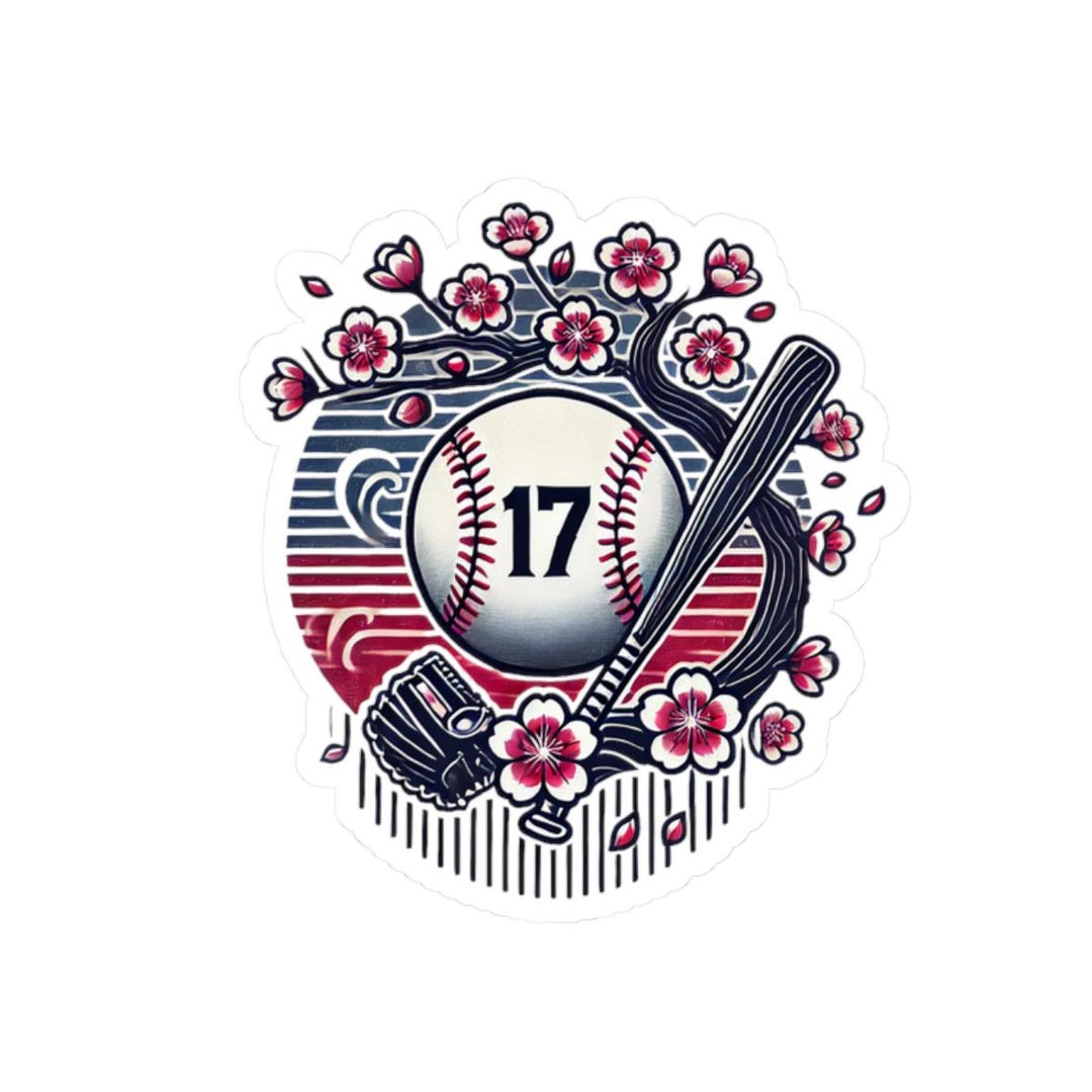 LA Dodgers Shohei Ohtani Inspired Kiss-cut Stickers, Japanese Baseball ...