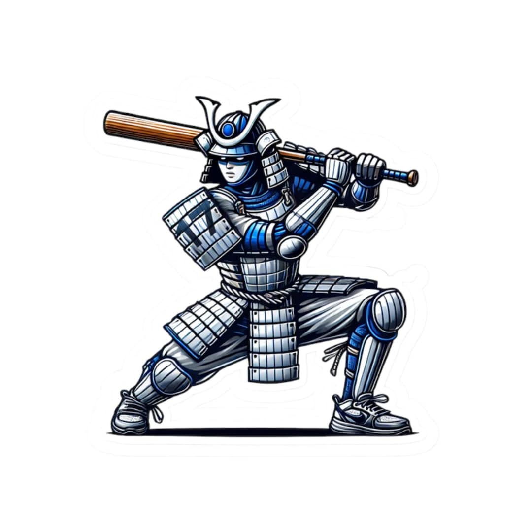 Shohei Ohtani Samurai Sticker – LA Dodgers Fan Art Decal, Japanese ...