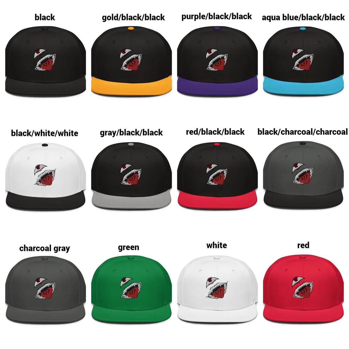 Jujutsu Kaisen Snapback, High-quality Embroidered Sukuna Cap, Sorcerers ...