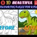 20 Realistic High-quality Digital Coloring Pages for Kids and - Etsy