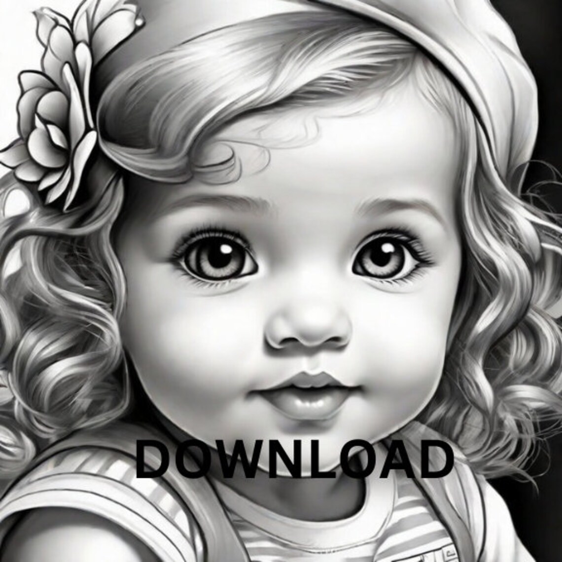 20 Realistic High-quality Digital Coloring Pages for Kids and Adults ...