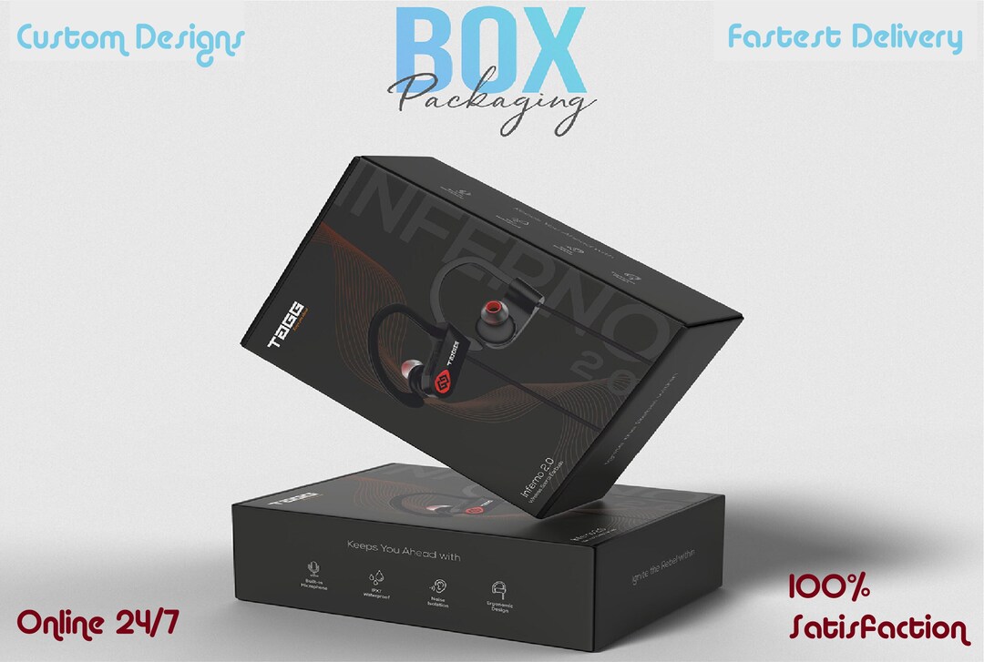 I Will Design Custom Box Packaging Designs for Your Business, Perfume ...