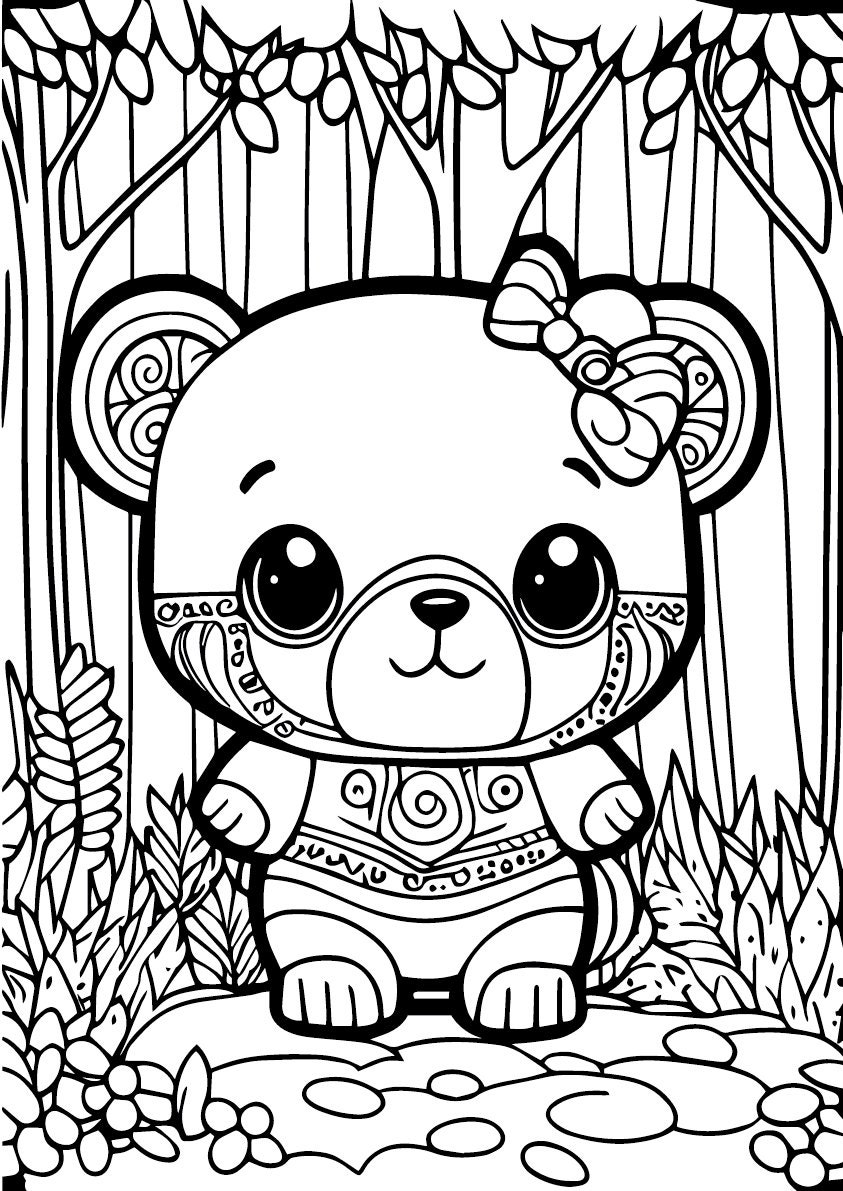 10 High-quality Digital Coloring Pages for Kids and Adults, Easy ...