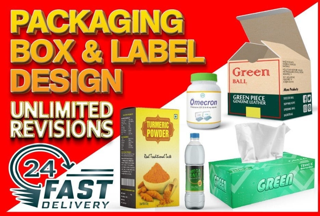 I Will Design Custom Amazon Product Packaging and Label Design - Etsy