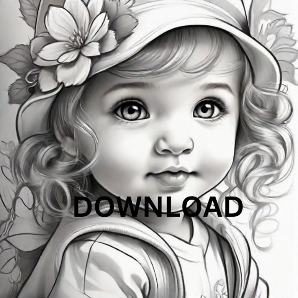 20 Realistic High-quality Digital Coloring Pages for Kids and Adults ...
