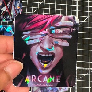 League of Legends Arcane Stickers - Etsy