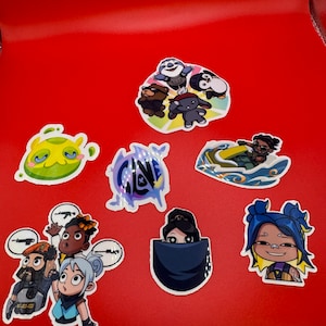 Transparent Background Valorant Agent Stickers | Decals | Laptop ...