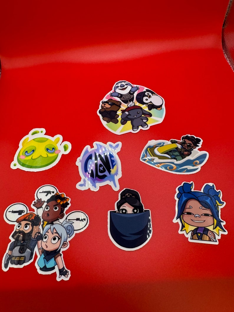 Transparent Background Valorant Agent Stickers | Decals | Laptop ...