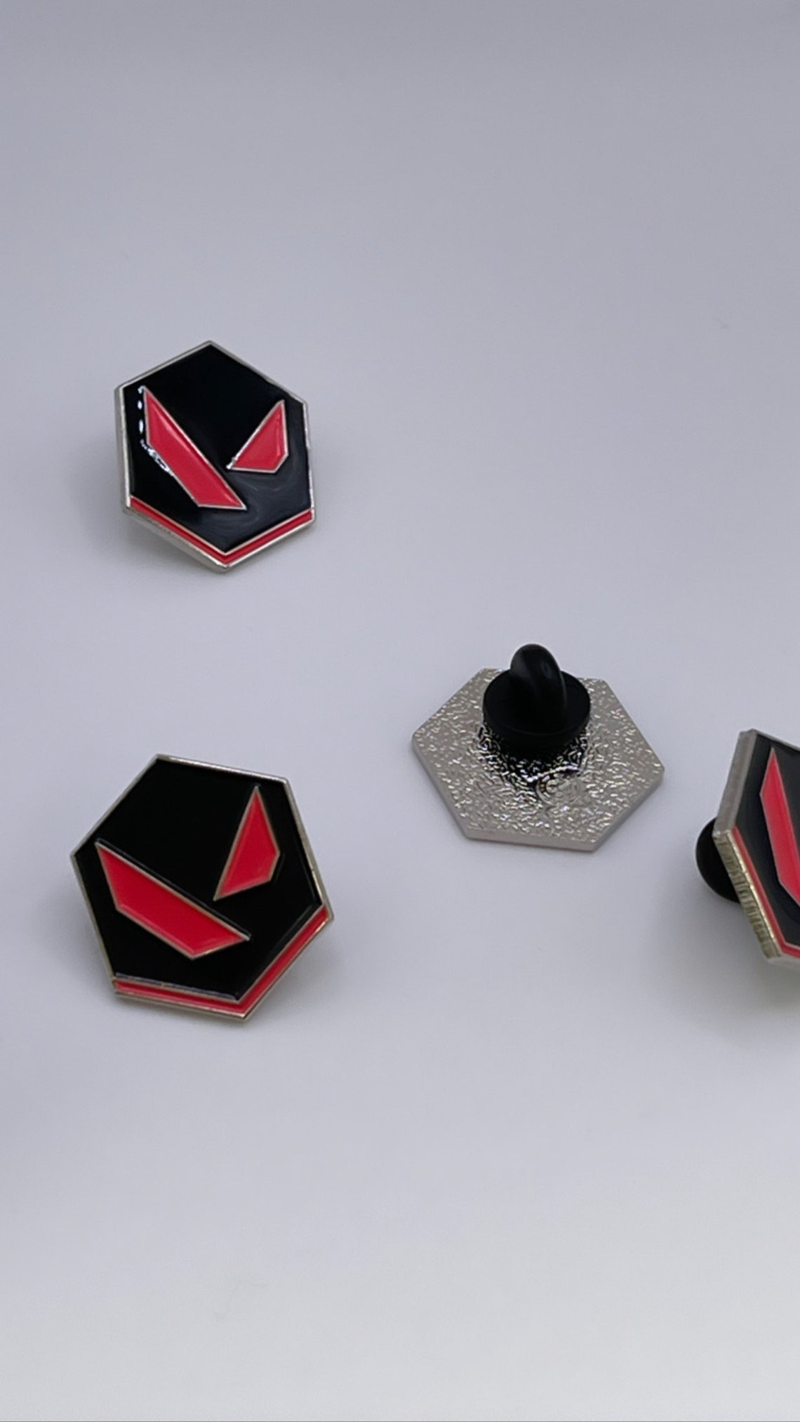 Valorant Pin Valorant Metal Emblem Metal Pin With Rubber Backing Pin ...