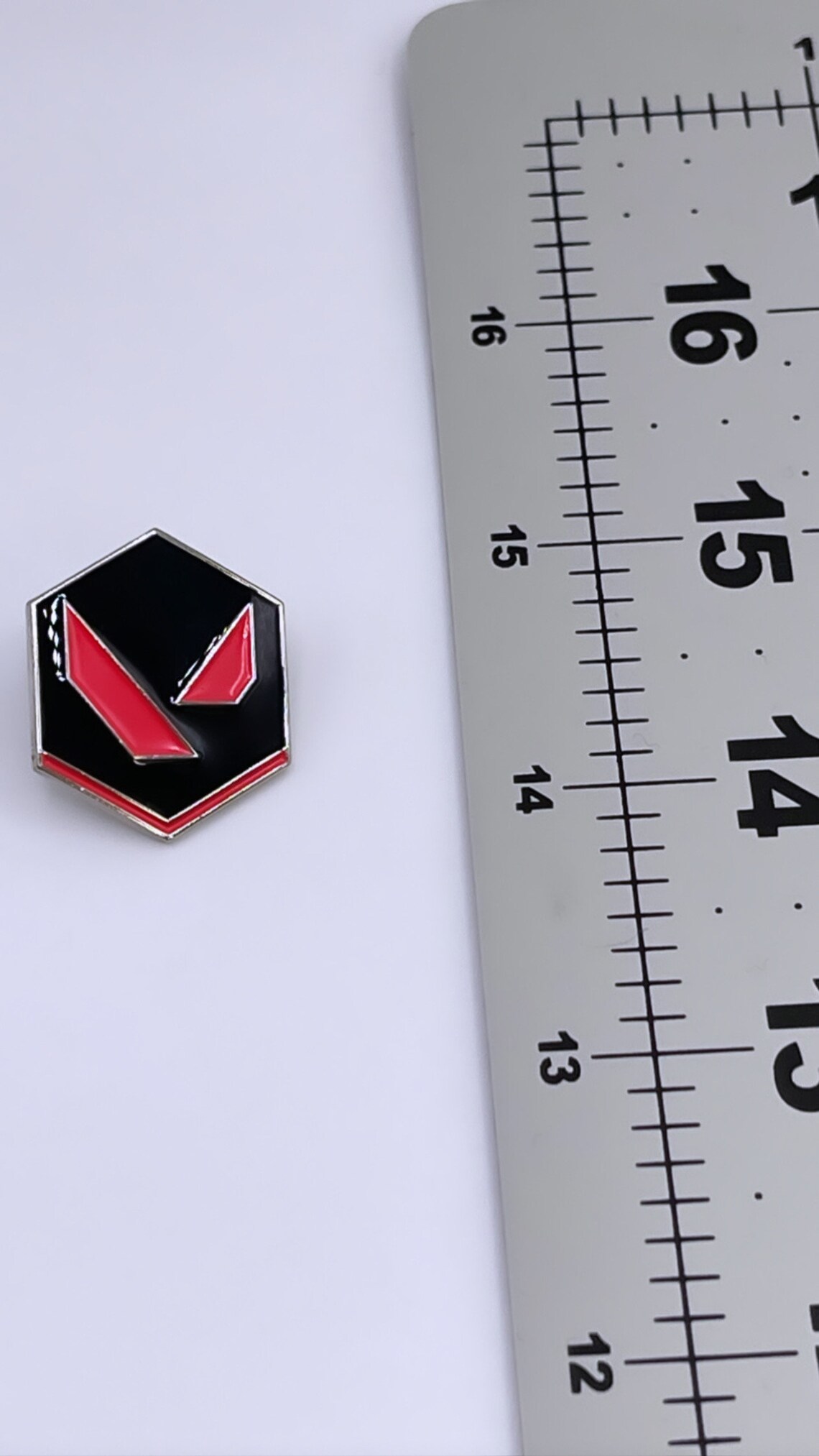 Valorant Pin Valorant Metal Emblem Metal Pin With Rubber Backing Pin ...